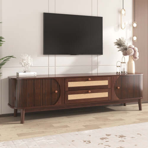 Antique Style Rattan Entertainment Unit – LWL